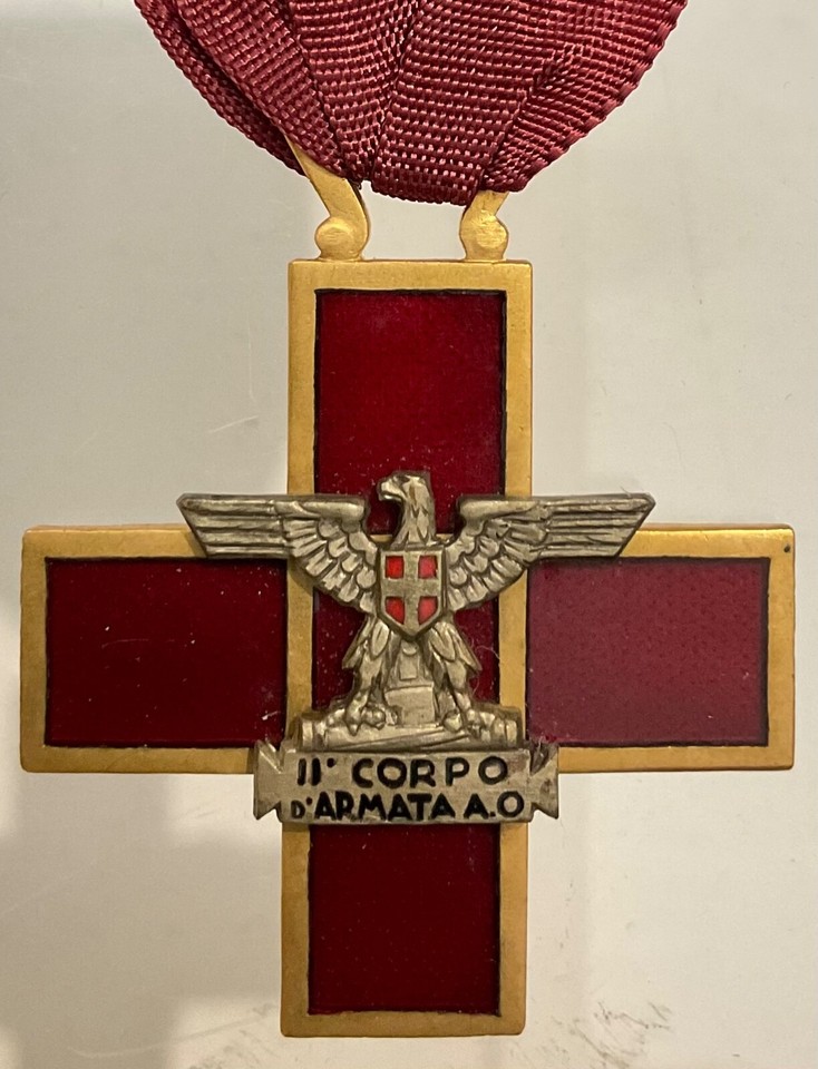 REGIO ESERCITO II° CORPO D’ARMATA AO CROCE CAMPAGNE D’AFRICA PROD. SAF ...