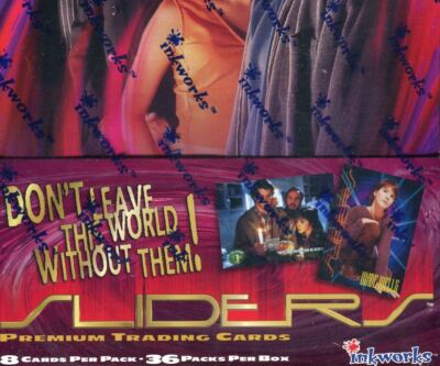 Sliders Trading Card Box Inkworks 1997 Factory Sealed Jerry O'Connell ...
