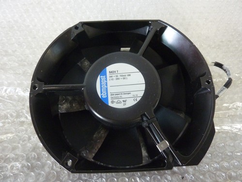 EBM-Papst 6424 T Axial Fan, Voltage: 24VDC 18W 750mA 172x150x51mm ...