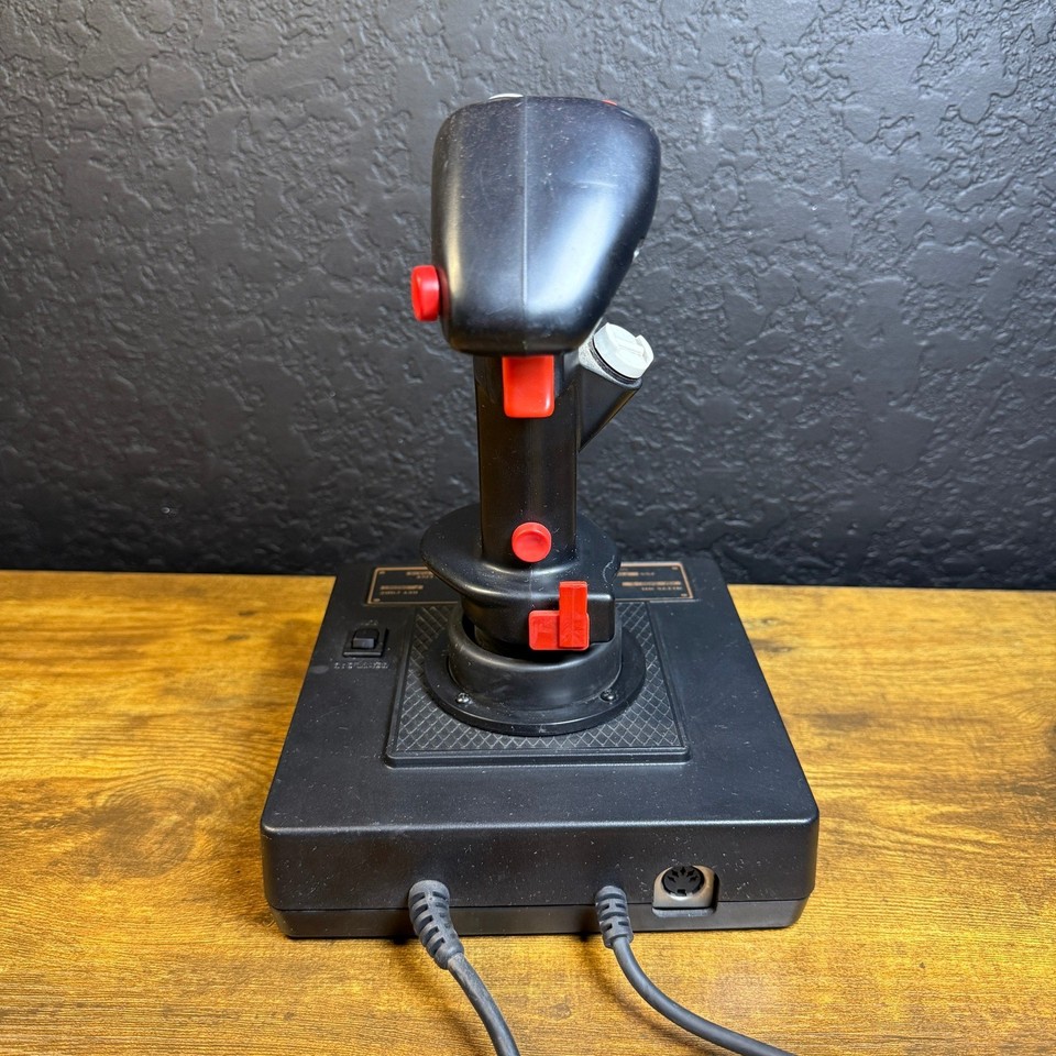 ThrustMaster F16 FLCS Flight Control System Joystick Vintage PC Gaming ...