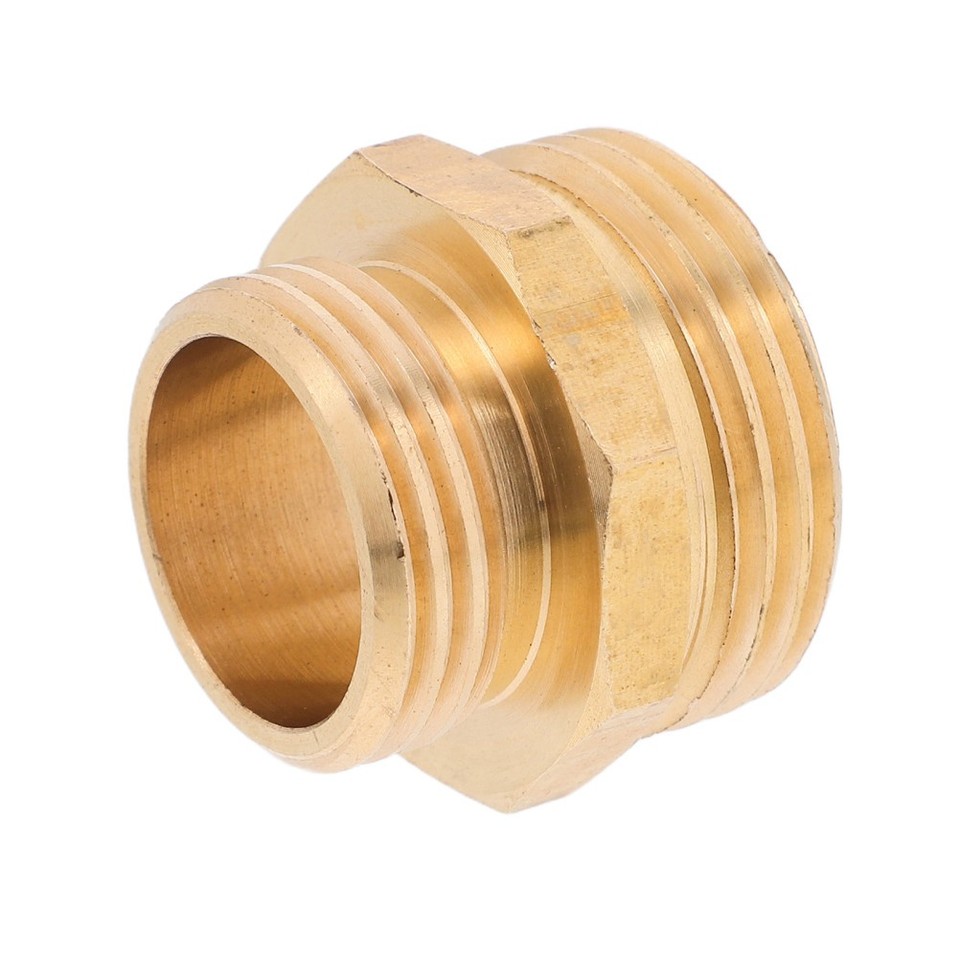 Hose Pipe Fittings Brass External Thread Adapter Garden Connector ...