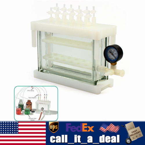 12 Position Solid Phase Extraction Vacuum SPE Manifold e For Lab+2 ...