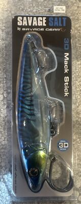Savage Gear 3D Mack Stick 21 CM 8.5” Blue Mack Discontinued | eBay