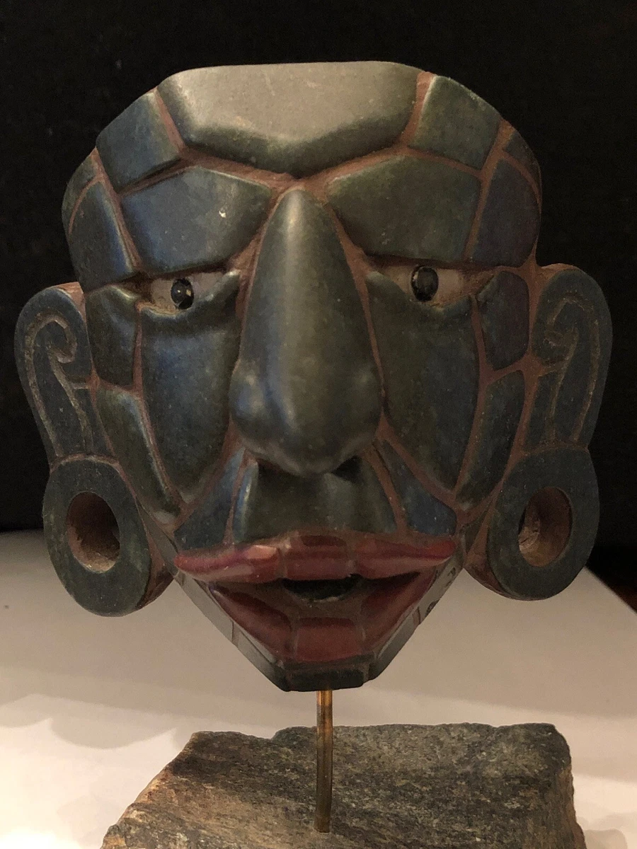 Mayan Stone Face