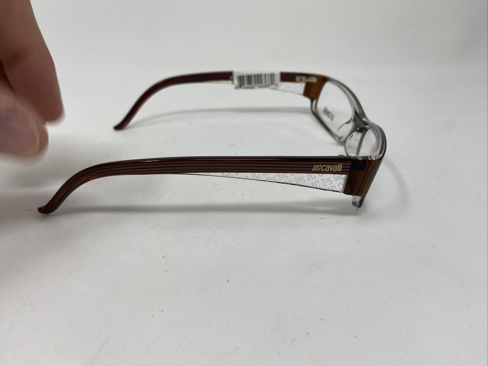 JUST CAVALLI JC 0226/V 047 BROWN CRYSTAL 52/16/135 EYEGLASSES FRAME ...