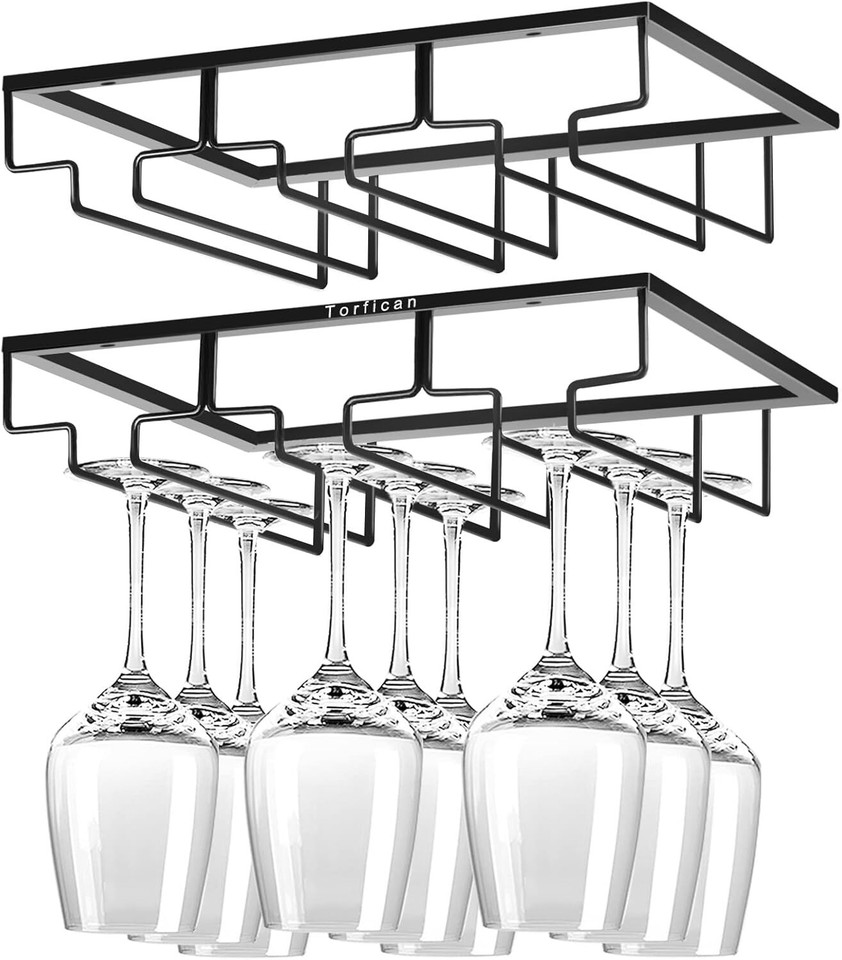 Porta copas de vino organizador para cocina soporte set de 2 moderno de ...