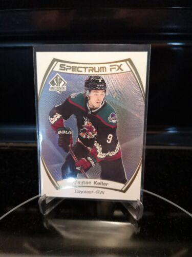 2021-22 SP Authentic Spectrum FX Clayton Keller #S-28 Unscratched ...