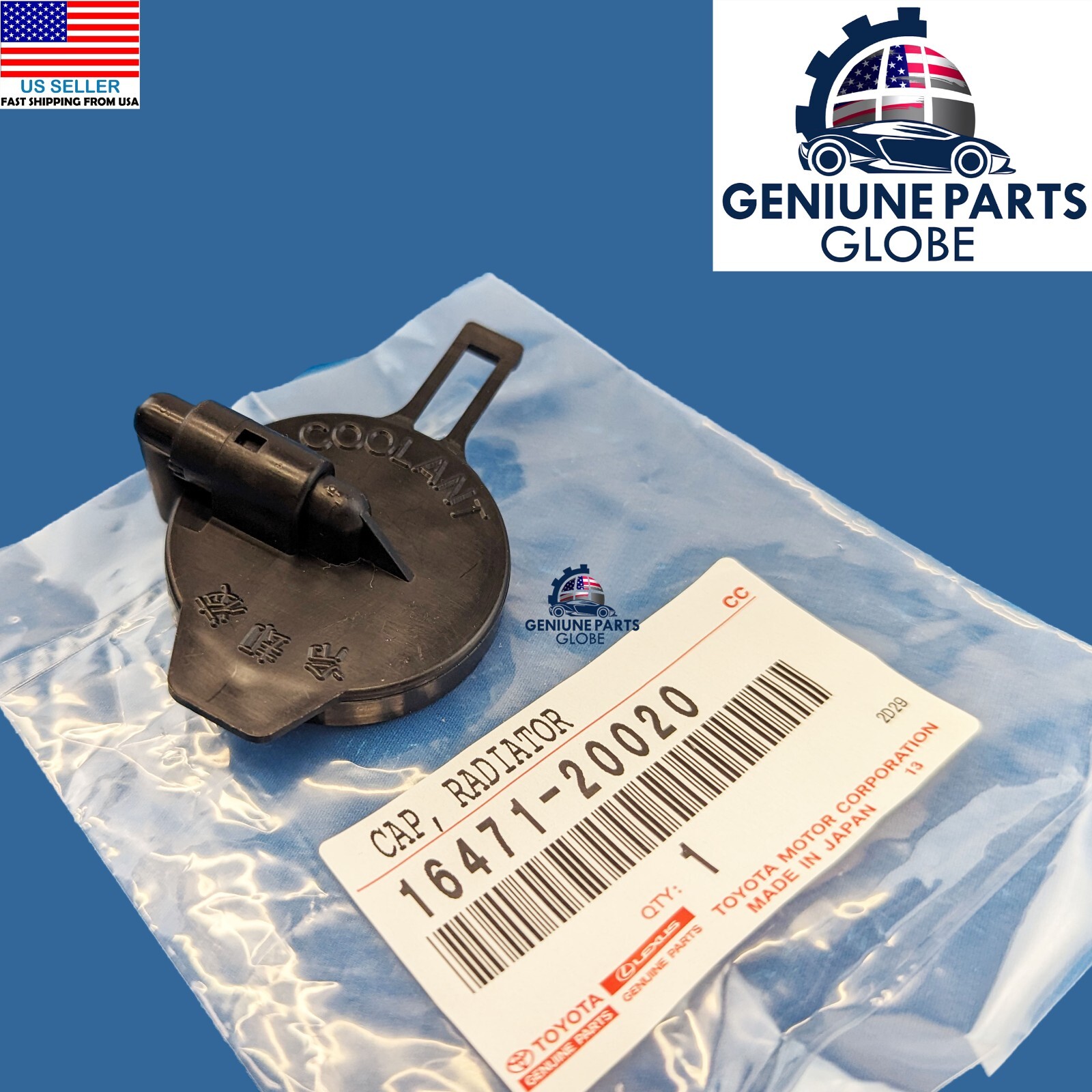 GENUINE TOYOTA HIGHLANDER RX330 RX350 RX400h COOLANT RESERVOIR CAP ...