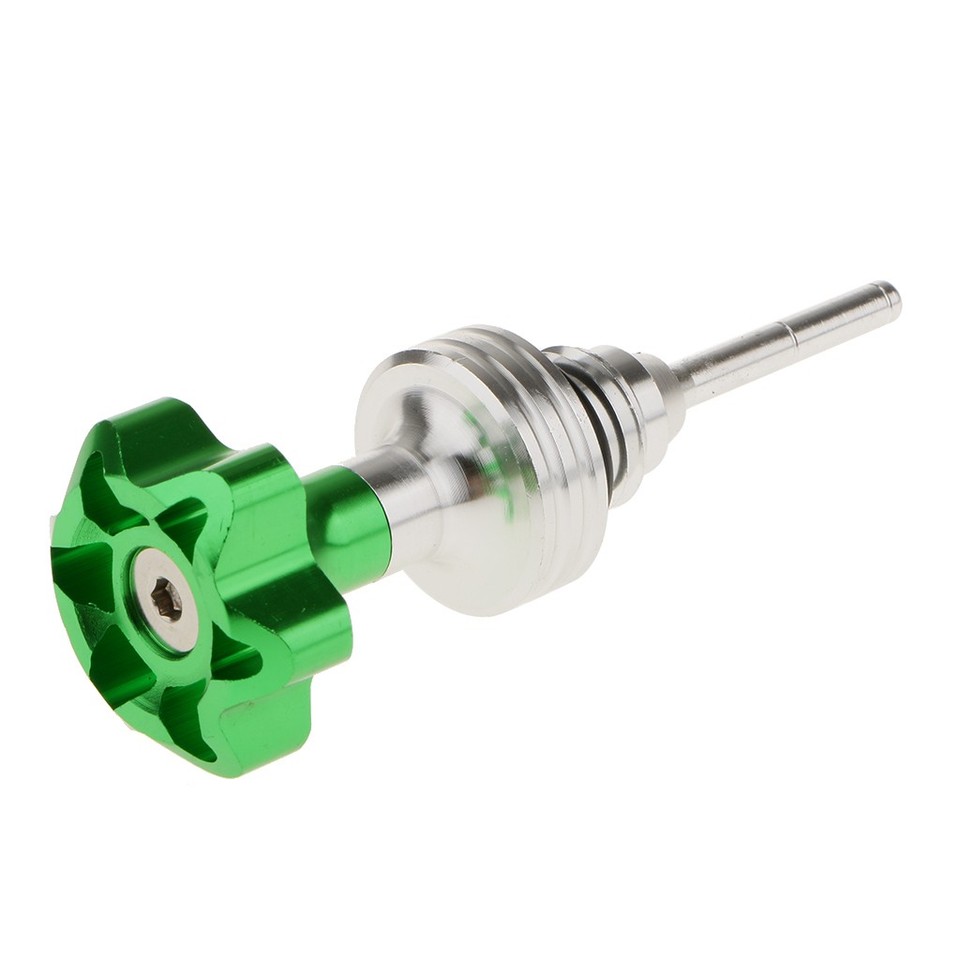 Green Engine Oil Tank Dipstick Level Gauge fr Dirt Quad ATV Scooter ...