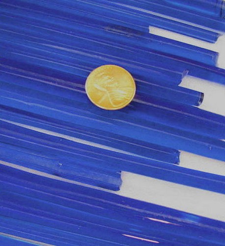 1lb Devardi Glass Rods Lampwork COE 104 Tr Vibrant Blue | eBay