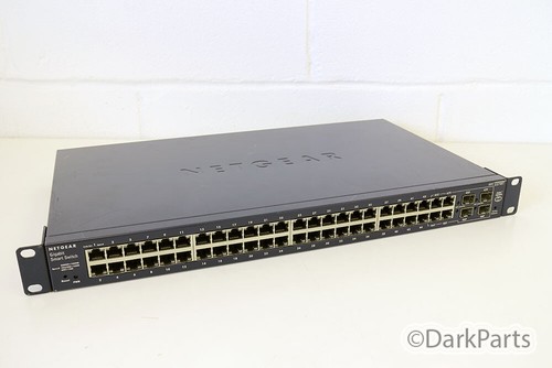 Netgear GS748T ProSafe 48-Port Gigabit Ethernet Smart Switch ...