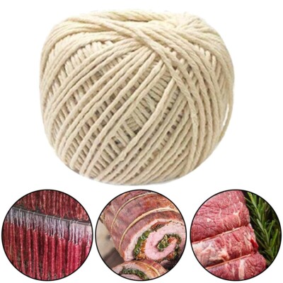 65M Cooking Tools Butcher's Cotton Twine SausageTie Meat String Heat ...
