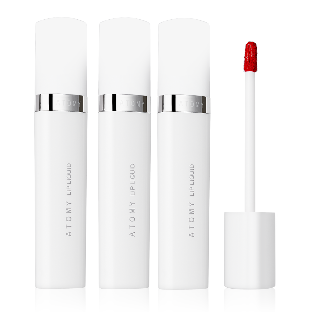 Atomy Lip Liquid Velvet 3 Colors Red Marker Magenta Living Coral 4mL ea ...