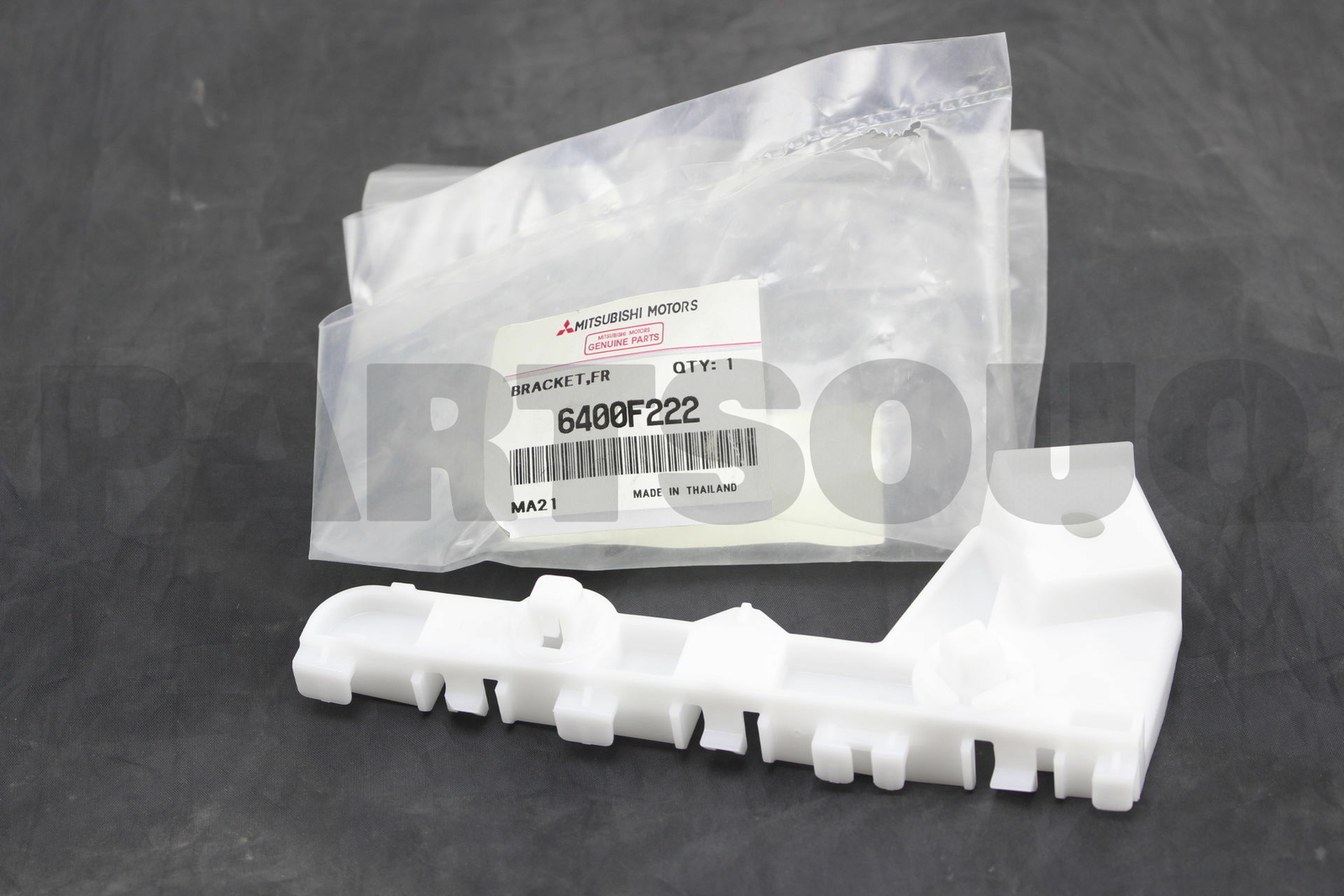 6400F222 Genuine Mitsubishi BRACKET,FR BUMPER,RH | eBay