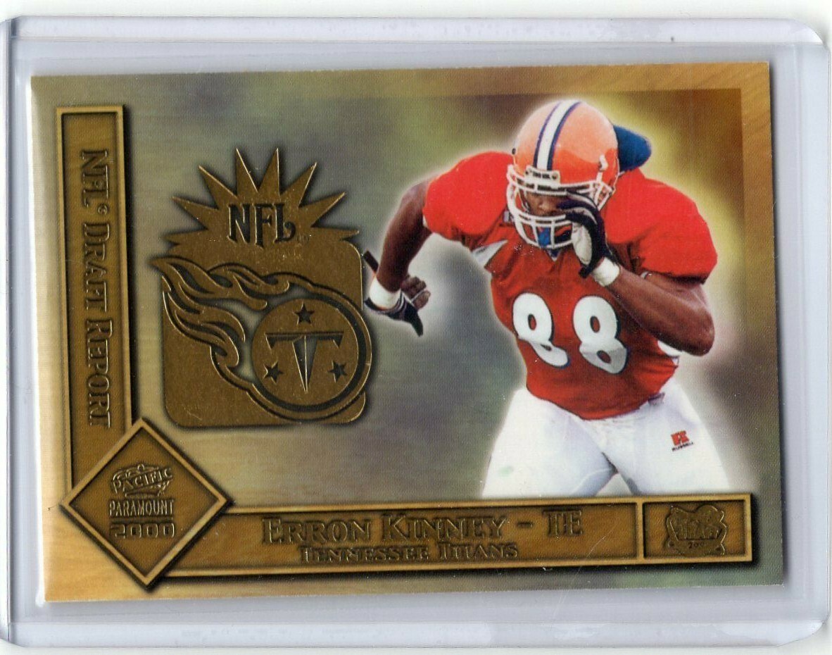 ERRON KINNEY 2000 Paramount NFL DRAFT REPORT #30 - TITANS | eBay