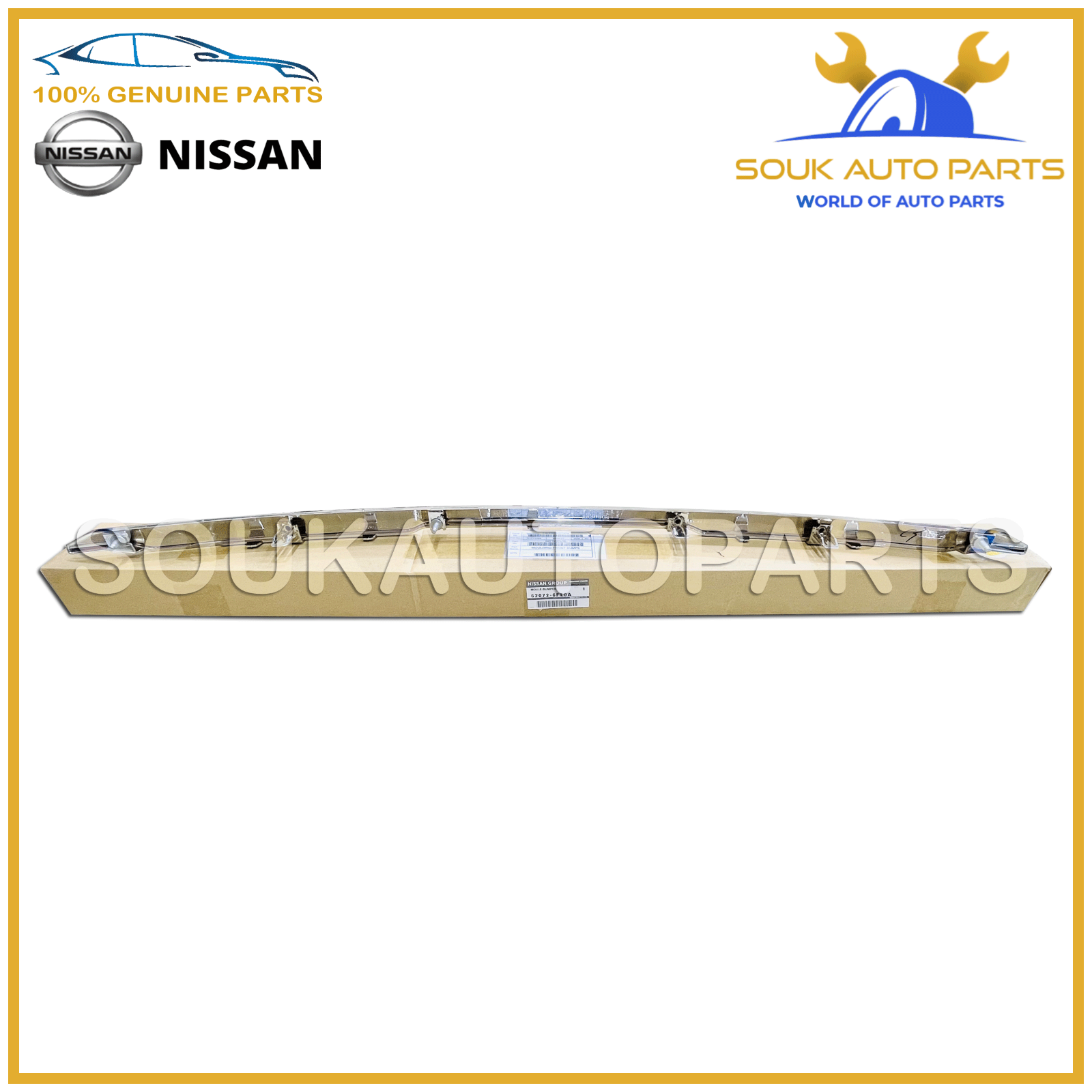 62072-6FL0A Genuine Nissan MOULDING-FRONT BUMPER 620726FL0A0 OEM | eBay.de