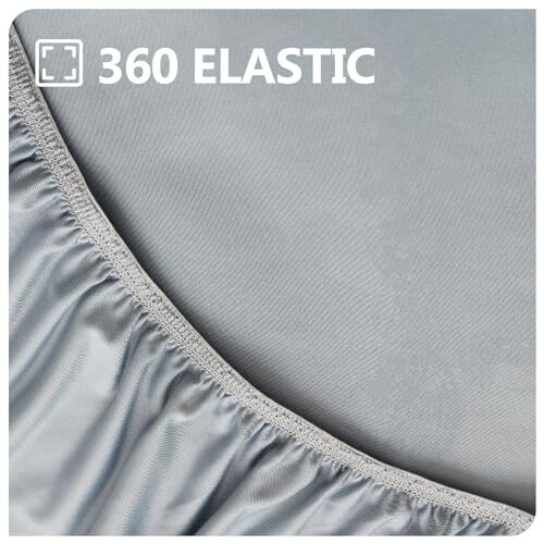 Summer Cooling Fitted Sheet Queen Size for Hot Sleeper, Soft 100% Nylon ...