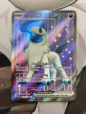 Absol ex - 214/197 Obsidian Flames Full Art Pokemon - NM/MINT | eBay