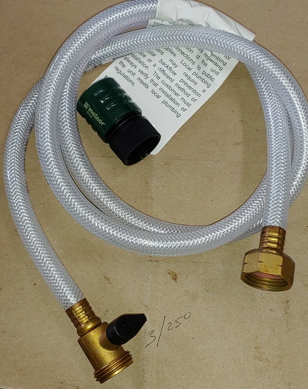 Diversey RTD Water Hook-Up Kit New Sealed Switch, (DVOD3191746) Free ...
