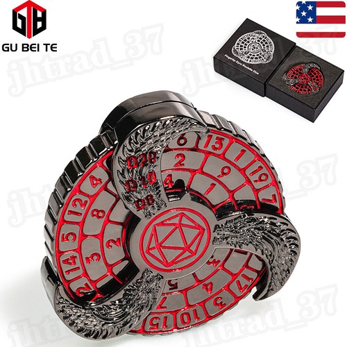 Unique DND Roulette Metal Dice for Dungeon and Dragons DND RPG MTG ...