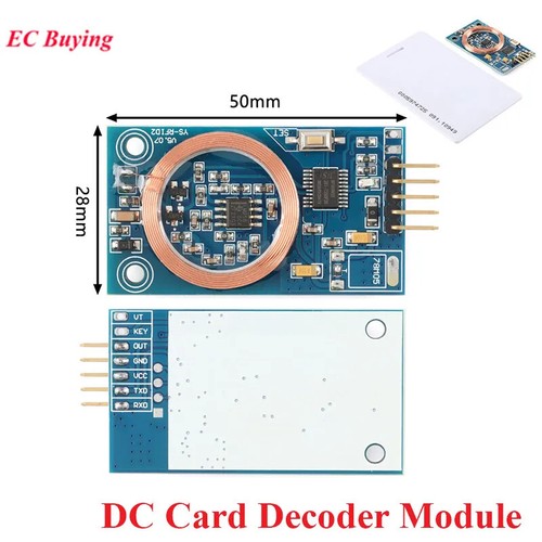 ID Card Decoder Decoding RFID Reader Module 125KHz TK4100 EM4200 Output Board | eBay