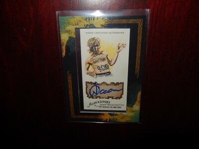 2008 Topps Allen Ginter Andrew William Ocean Litz Autograph Card #/190 ...