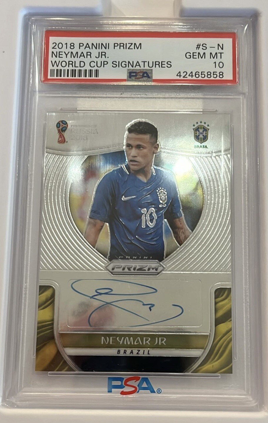 Neymar Jr. Autographed Memorabilia | Signed Photo, Jersey, Collectibles ...