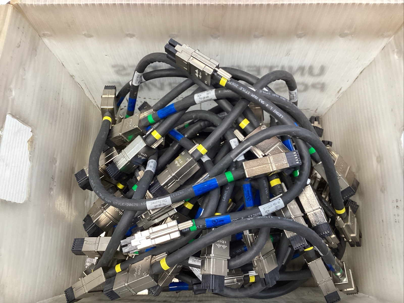 Cisco Catalyst Power Stacking Cable 37-1122-01 Rev A0 for 3750/3850 Lot ...