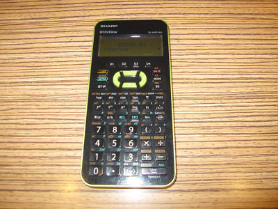 Taschenrechner Sharp EL W531XH Write View grün w 531 | eBay.de