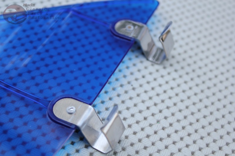 Custom Vintage Style Car Vent Wing Window Blue Air Breeze Wind ...