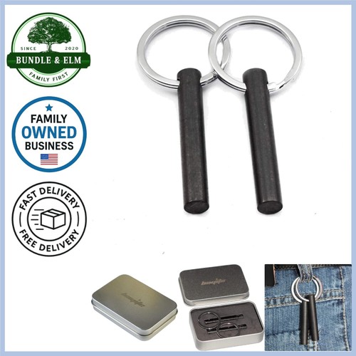 Survival Ferrocerium Fire Starter Rod Pack of 2 Keychain Compact ...