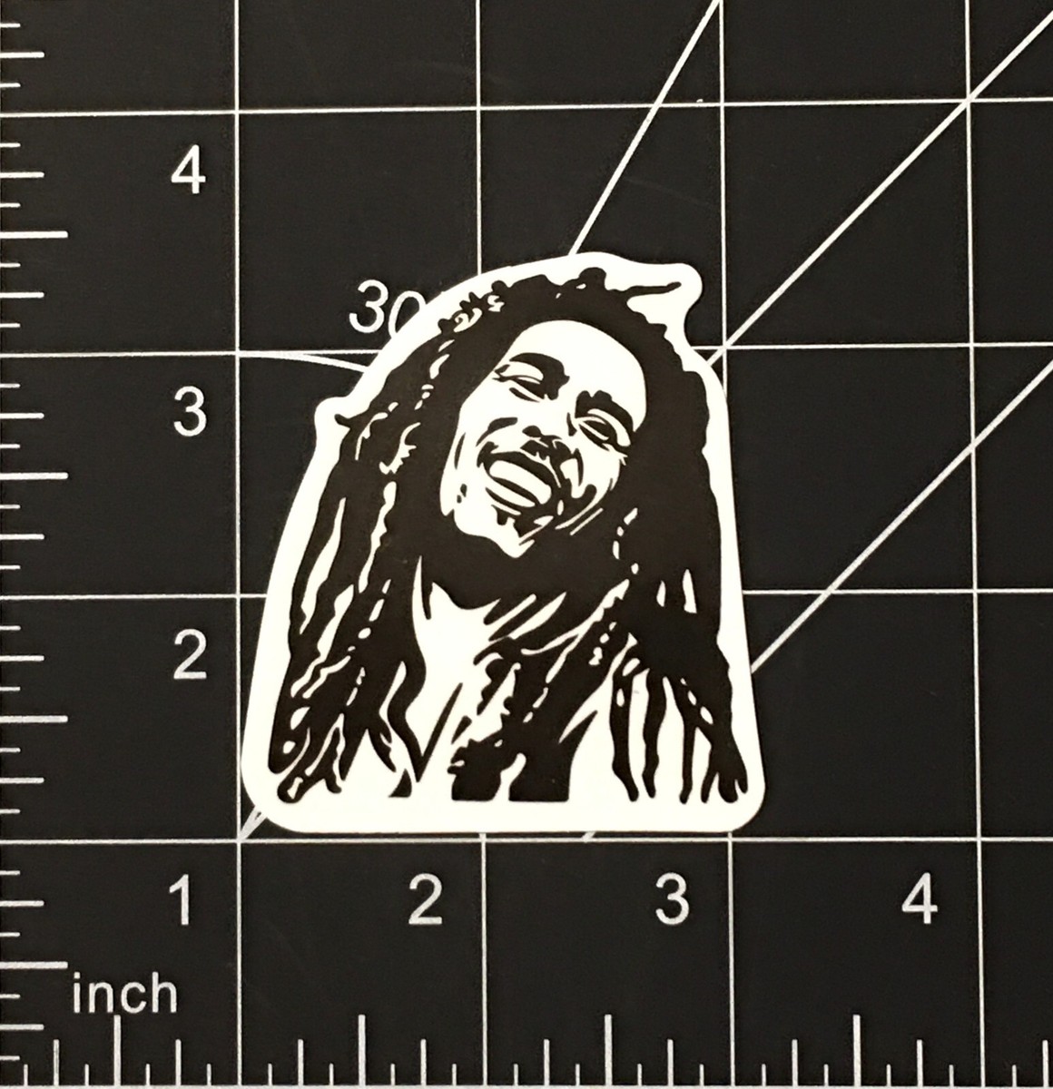 Bob Marley Roken Tumblr Bob Marley Vinyl Sticker Reggae Band Music