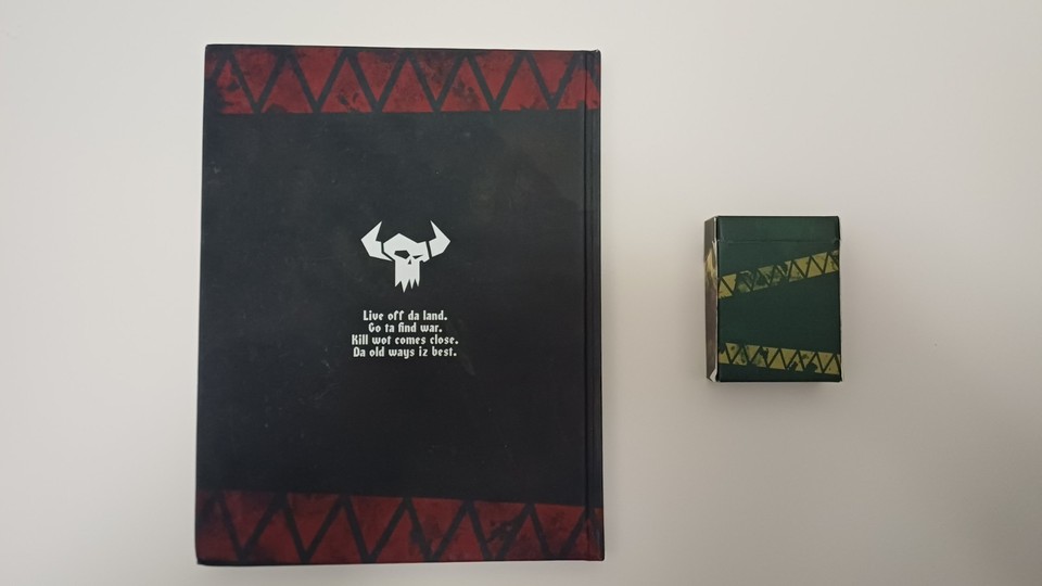 Warhammer 40k Orks Beast Snagga Codex (Hardback) and Datacards - 9th ...