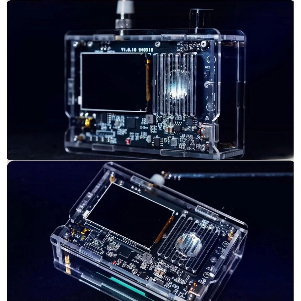 DIY Radio Kit FM AM SSB Aircraft Receiver No Soldering Rechargeable ...