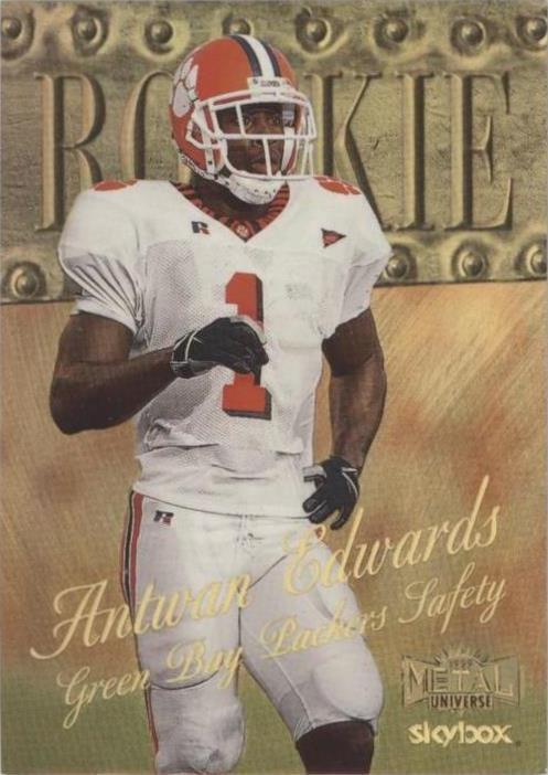 1999 Skybox Metal Universe - Rookie Antuan Edwards #230 Precious Metal ...