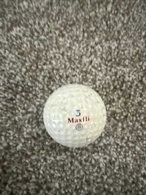 Vintage Maxfli Dunlop Blue Max Golf Ball 3 with Westinghouse Logo | eBay