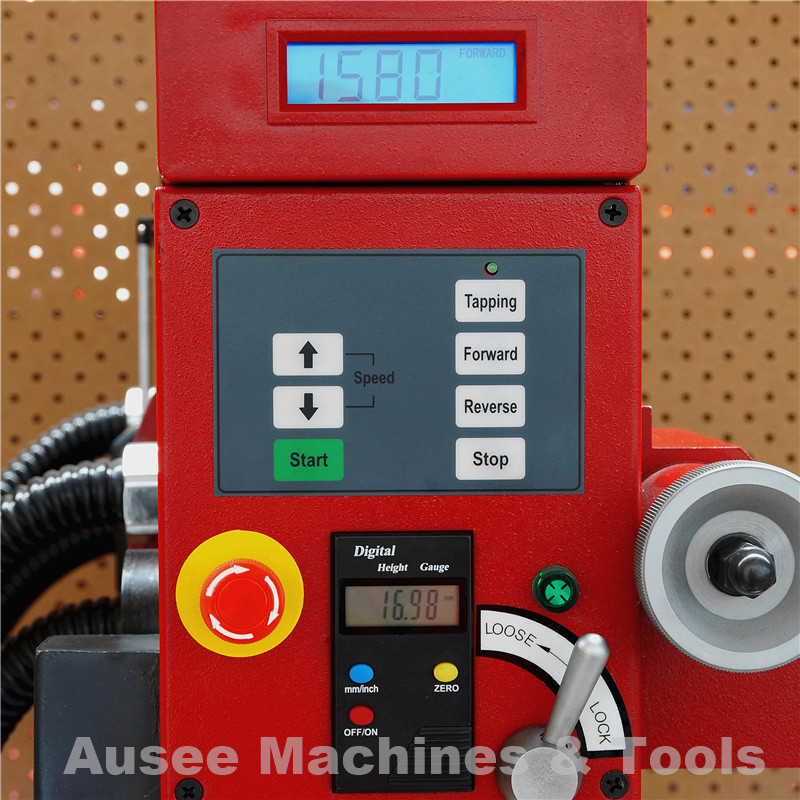 SIEG SX3L HiTorque Milling Machine Large Table Spindle Spd. Display ...