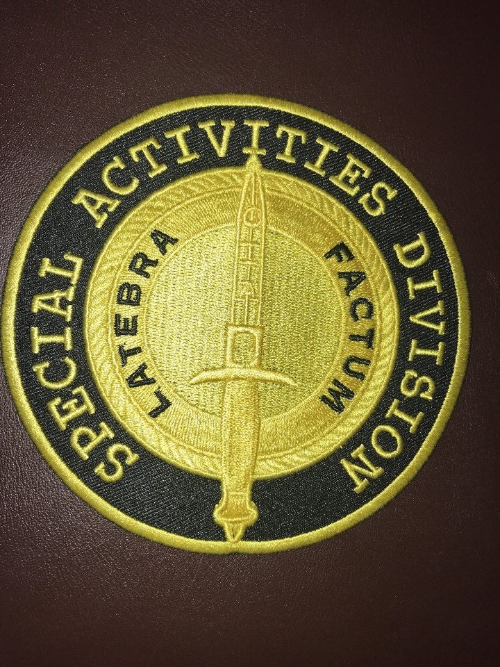 CIA SAD Special Activities Division SOG Latebra Factum 5 Inch Patch ...