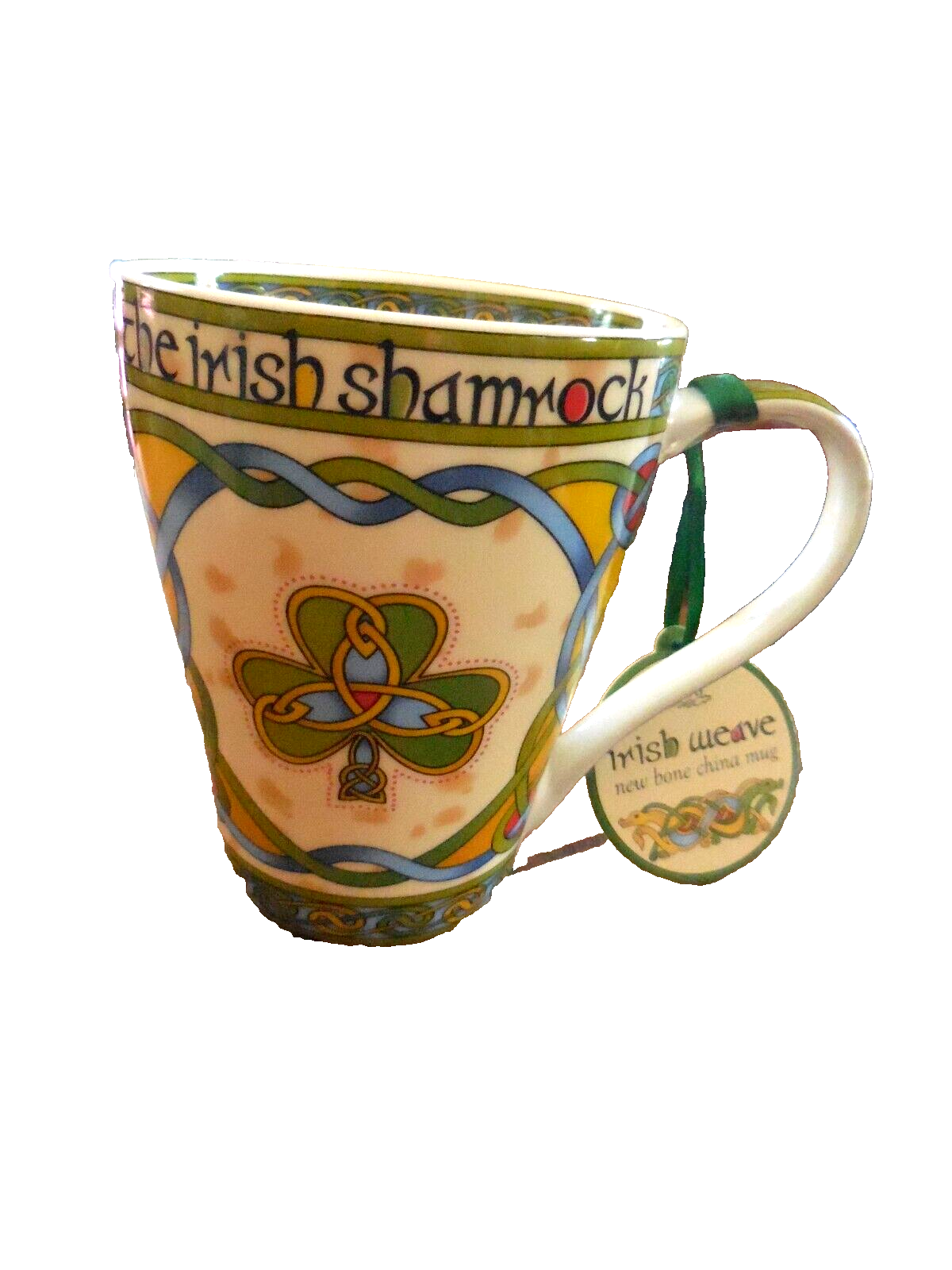 Irish Shamrock Bone China Mug, Clara Crafts | eBay