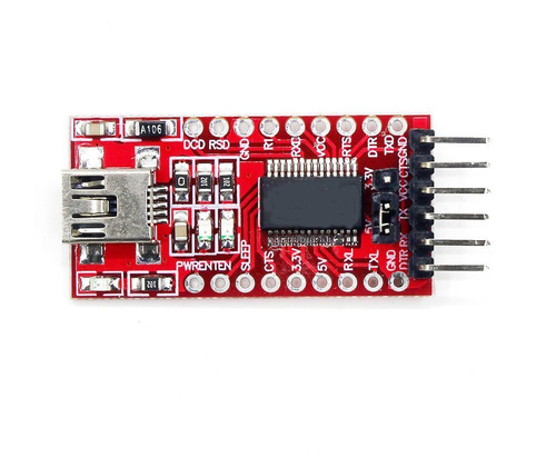 Mini Port Adapter Modules 232RL FTDI USB 3.3V 5.5V to TTL Serial 43mm x ...