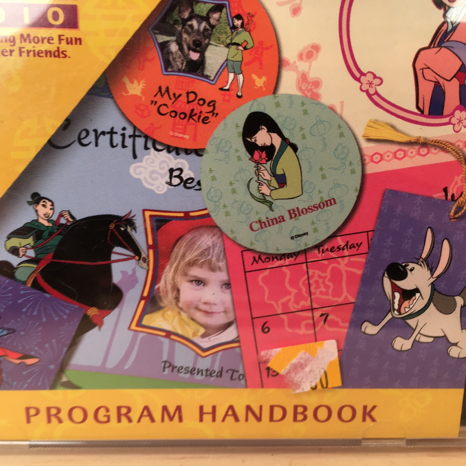 DISNEY MULAN PRINT STUDIO Creative Kids Art Family Computer PC Program ...