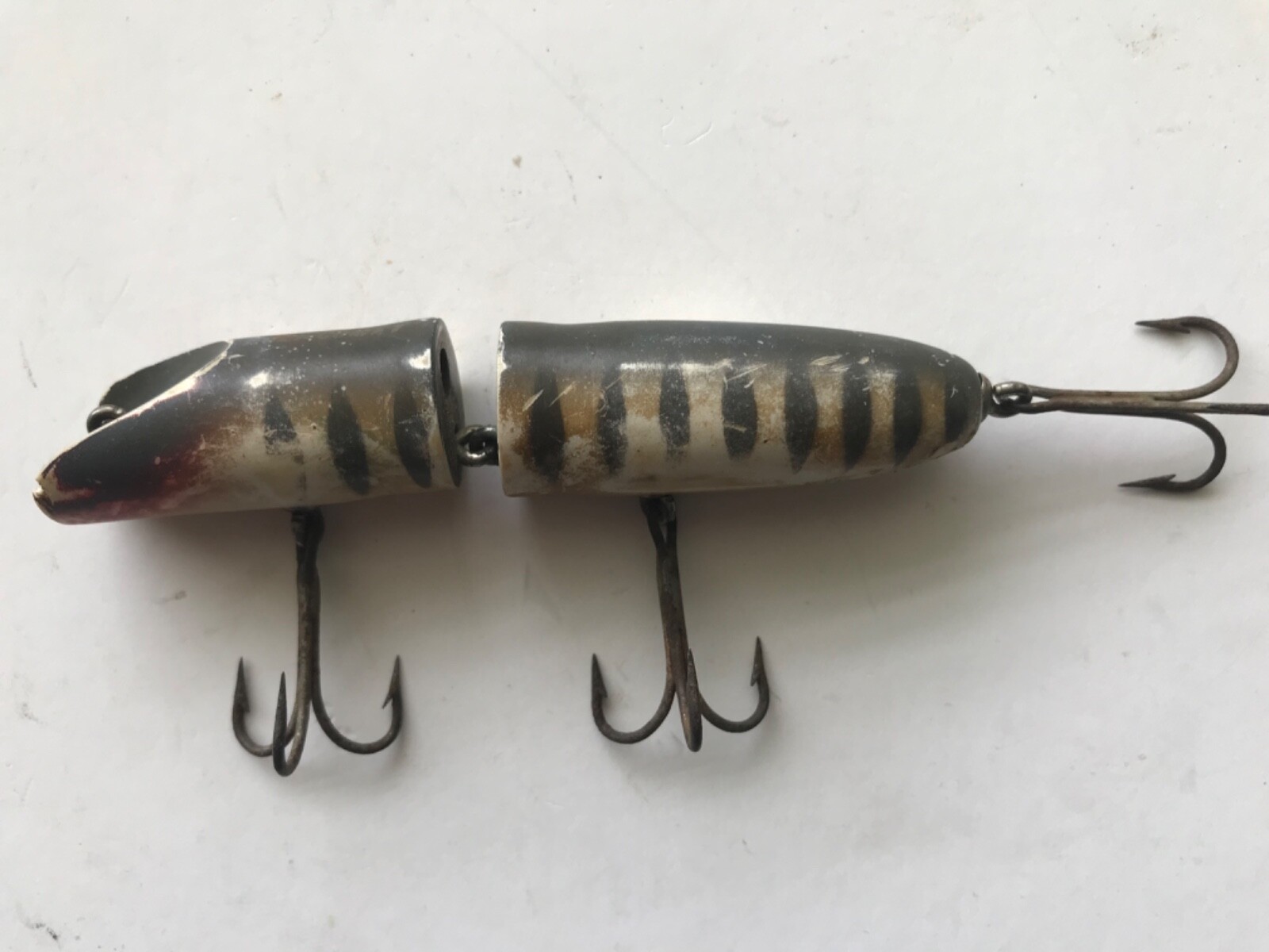 Makinen HOLI-COMET Fishing Lure 1946 4” Tiger Musky Stripe | eBay