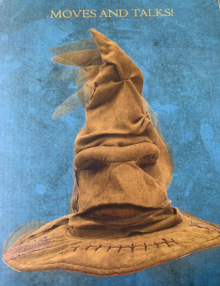 Universal Studios Wizarding World Harry Potter Animated Sorting Hat New ...
