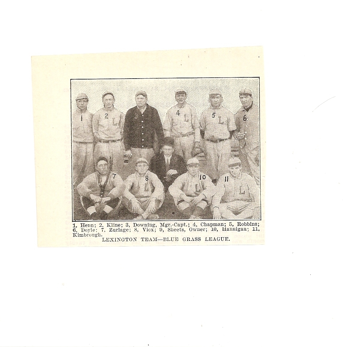 Lexington Colts 1909 Team Picture Baseball | eBay