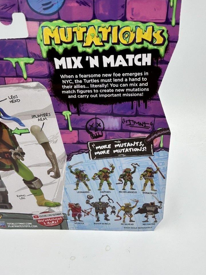 2024 Tales of The Teenage Mutant Ninja Turtles Mutations Mix 'N Match ...