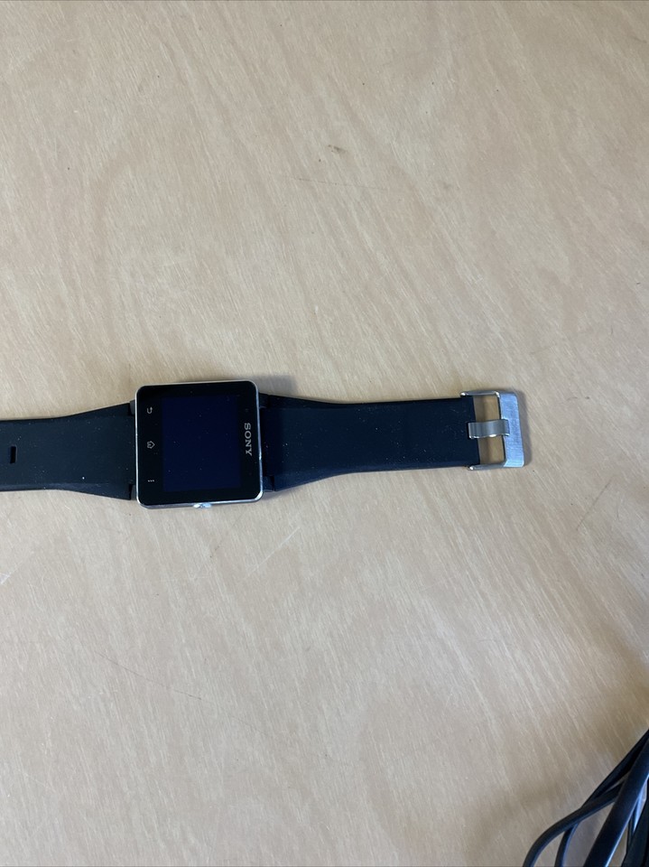 NICE! Sony Smart Watch SW2 For Android Bluetooth with Charging Cord | eBay