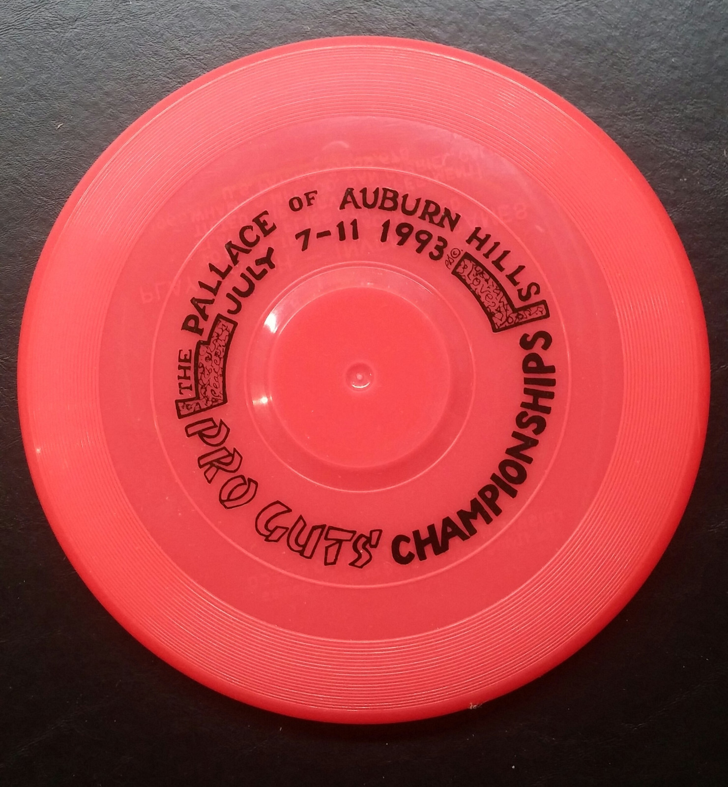 Wham-O 1993 Pro Guts Championships at Auburn Hills, Michigan Guts ...