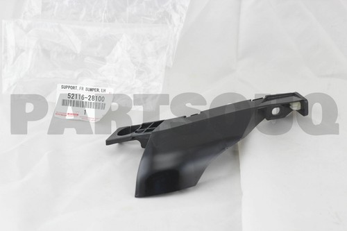 5211628100 Genuine Toyota SUPPORT, FRONT BUMPER SIDE, LH 52116-28100 | eBay