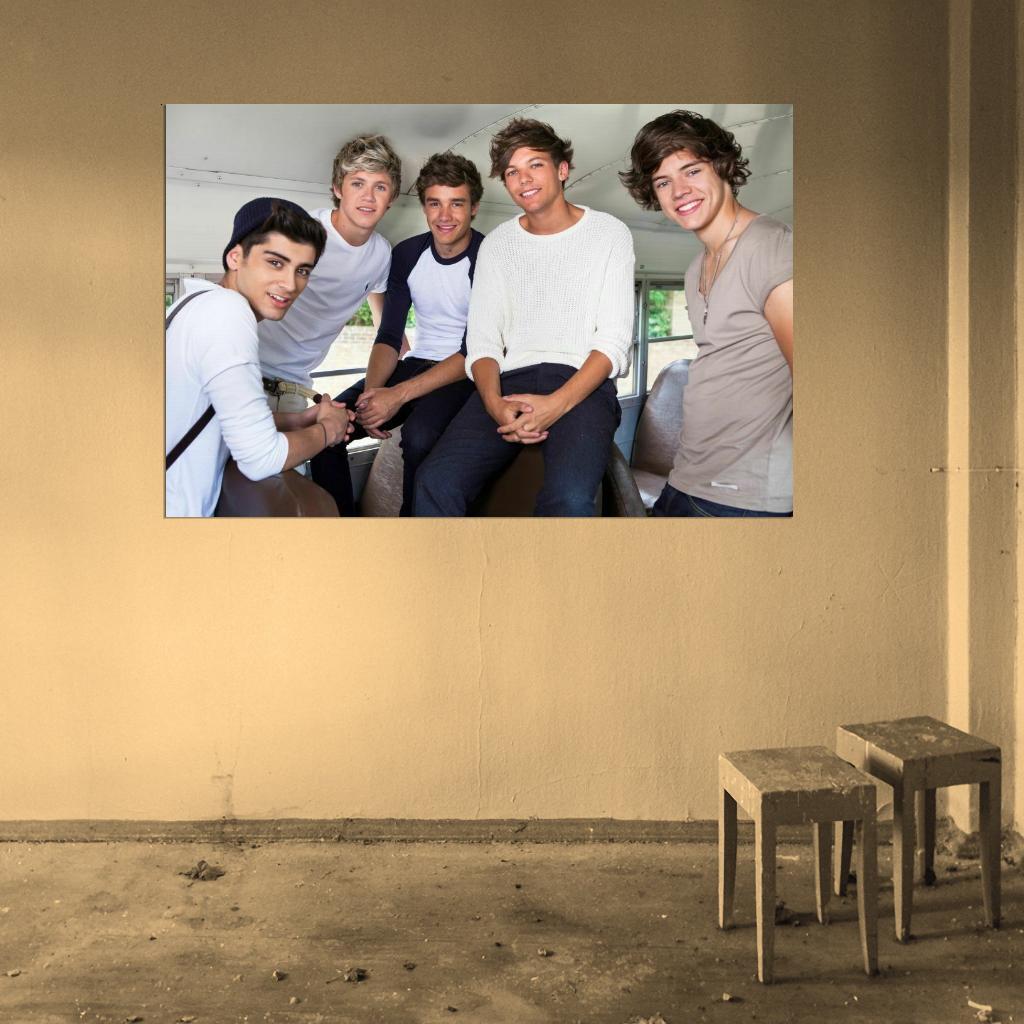 One Direction Poster On Wall