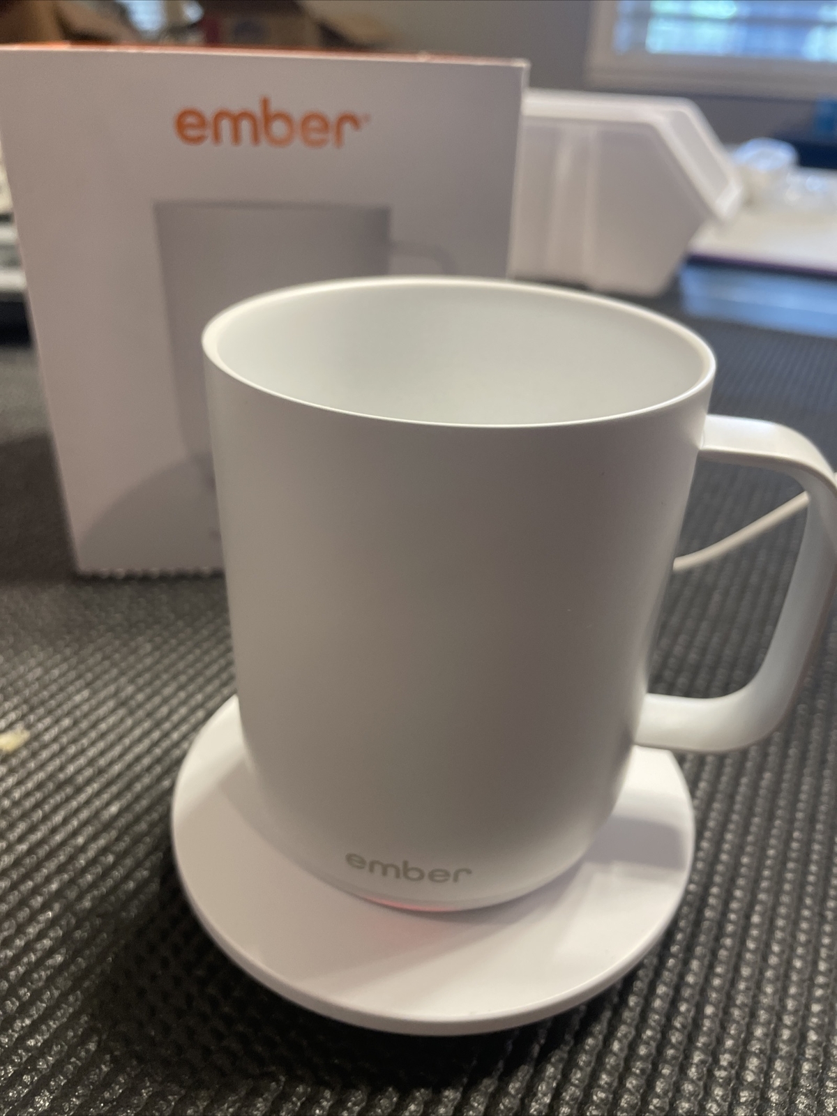 Ember Mug, Temperature Control Smart Mug 10 oz White Open Box ...